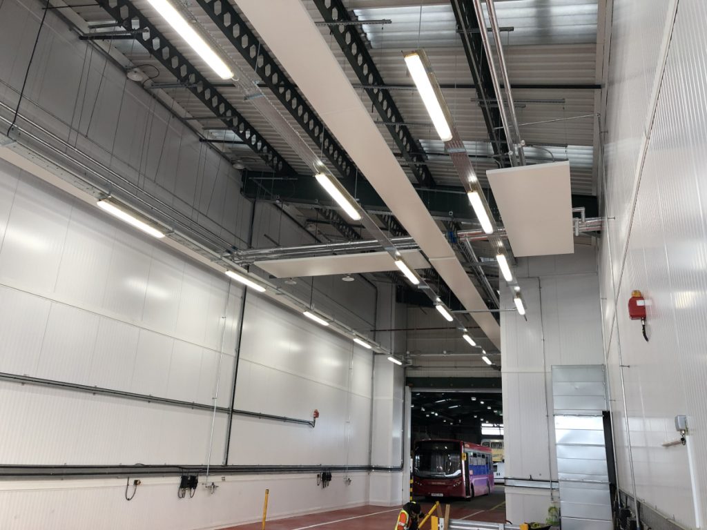 National Express Walsall Hydrogen Bus Maintenance Bay Complete - Janus ...