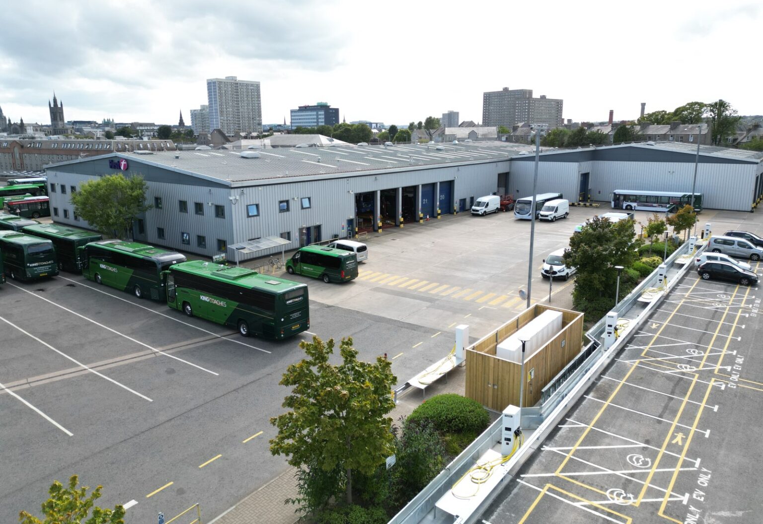 Aberdeen Depot EV Installation - Janus Architecture
