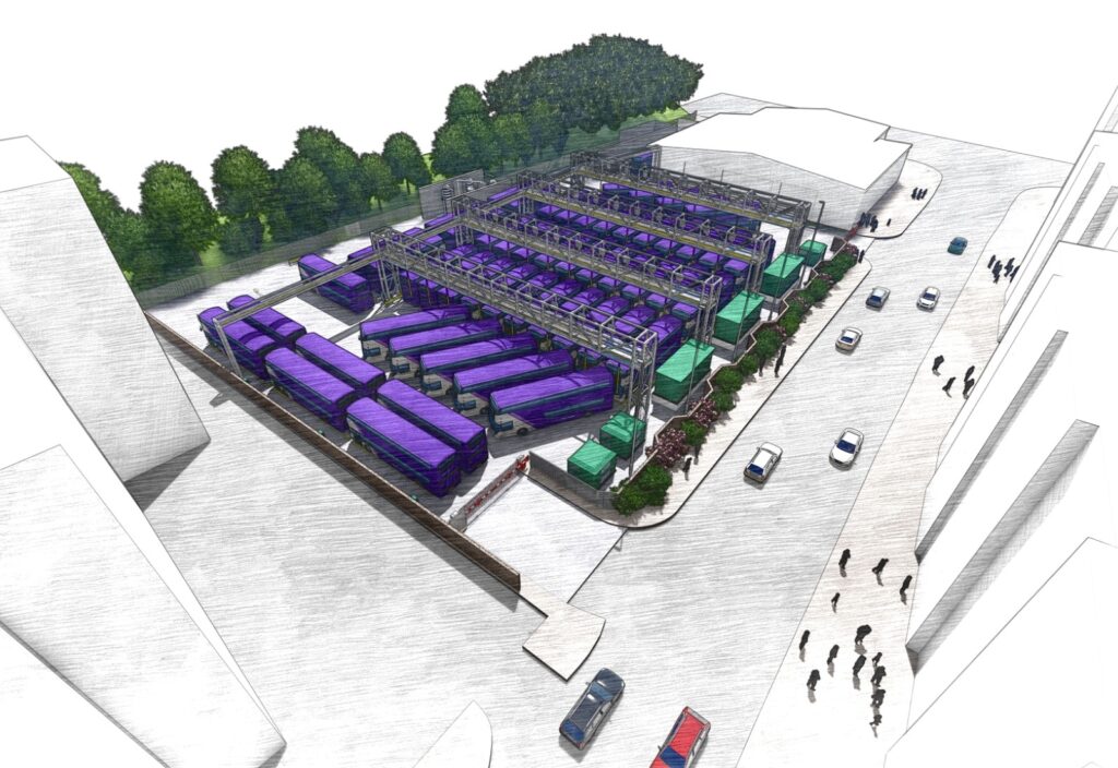 Works have commenced on the electrification of First Bus’s Basildon ...